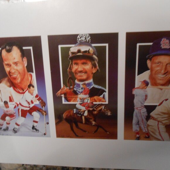 UNCUT SPORTS LEGENDS | Other | 991 Uncut Card Sheet Sports Legends Stan ...